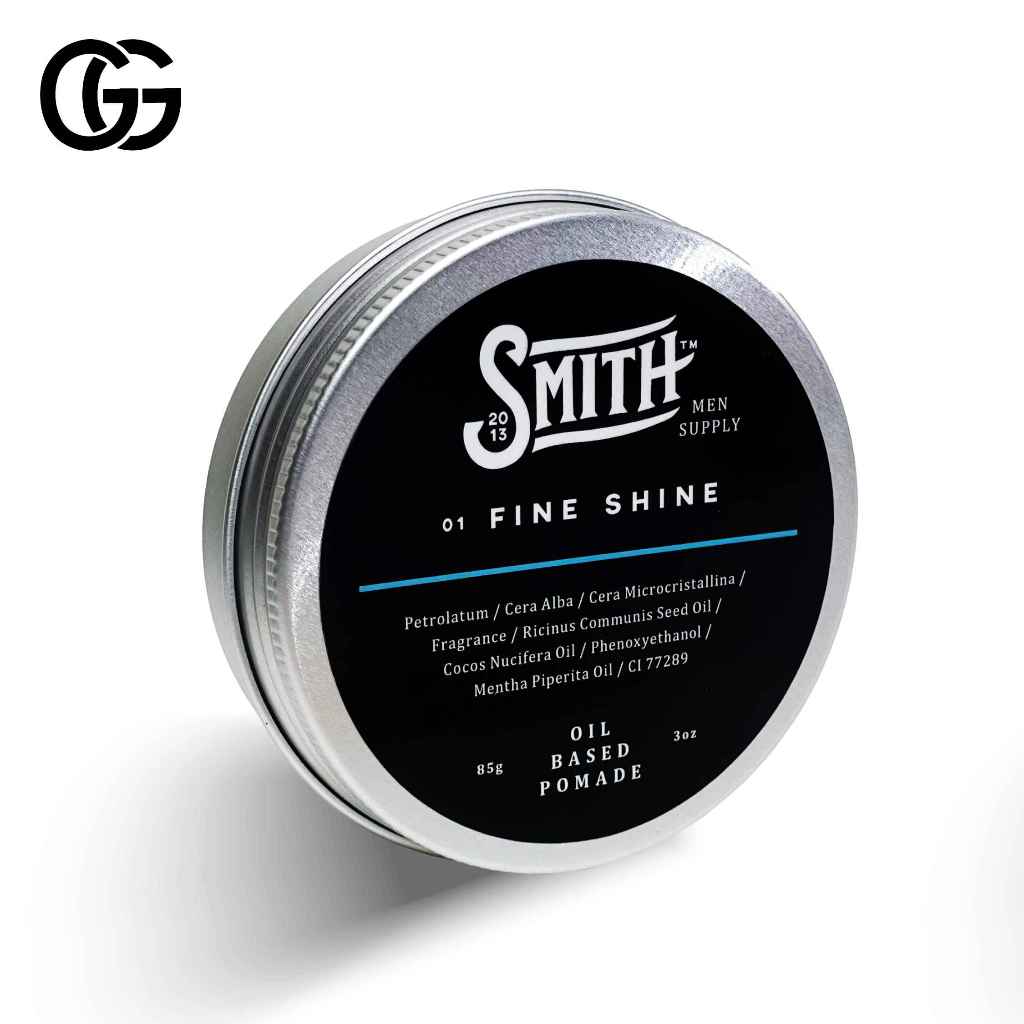 Jual SMITH - Fine Shine Oil Based Pomade 85gr | Pomade Rambut Pria ...