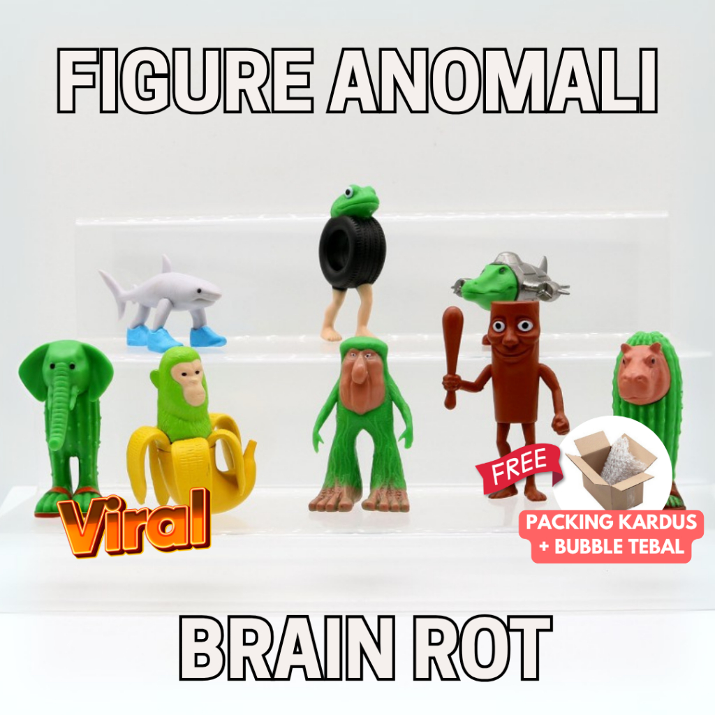 Jual [READY] Figure Anomali Tung Tung Sahur Brain Rot Tralalelo ...