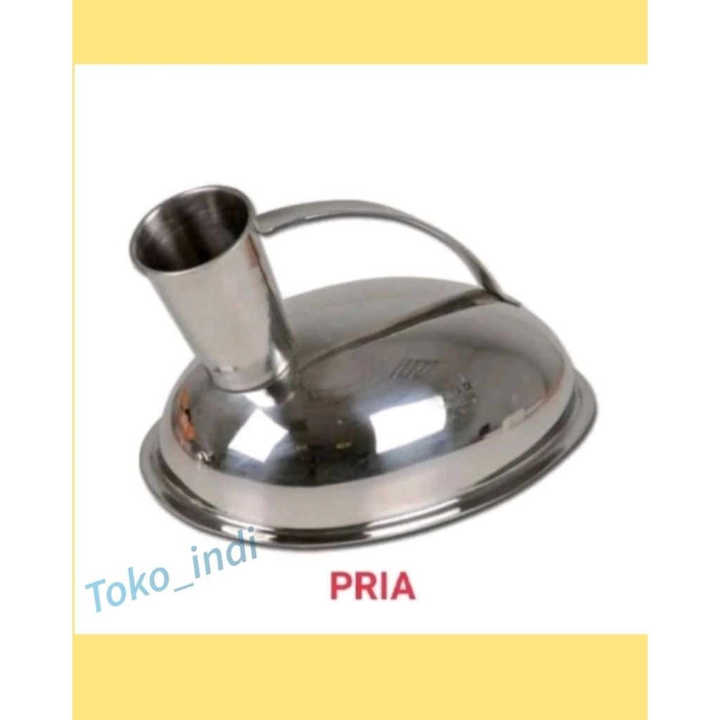 Jual Urinal Pria Stainless/Pispot Pria Stainless/Urinal Pria | Shopee ...