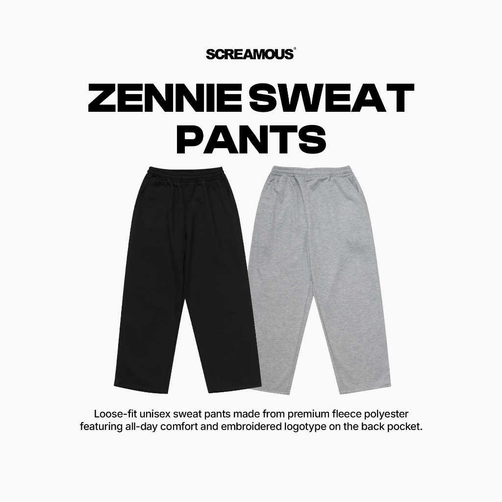 Jual Screamous Celana Sweat Pants ZENNIE | Shopee Indonesia