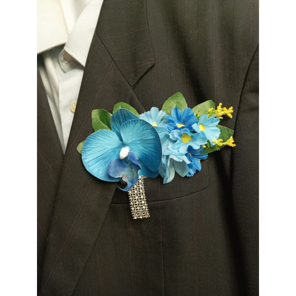 Jual Corsage Bunga Jas Korsase Pin Boutonniere Bros Saku Groomsmen ...