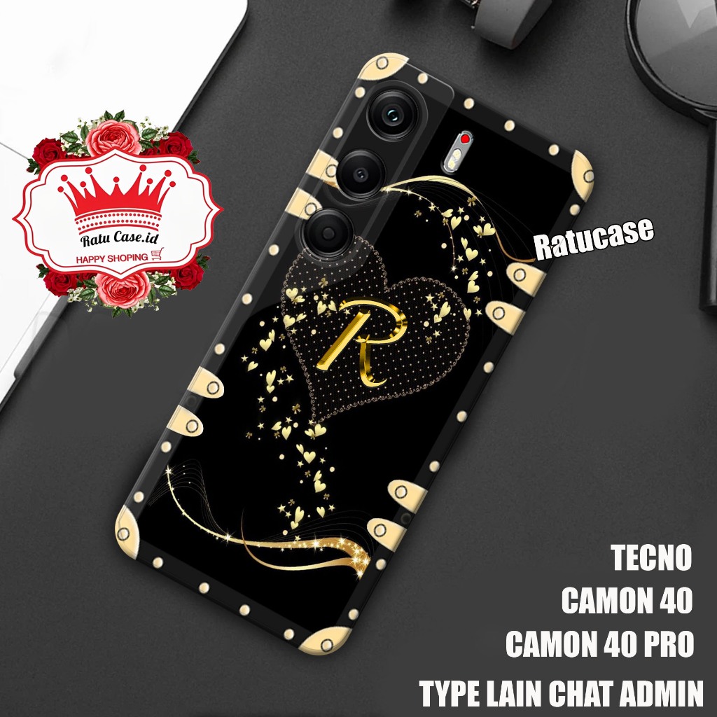 Jual Case Tecno Camon 40 Pro/ Camon 40 Softcase Silikon Procamera Case ...
