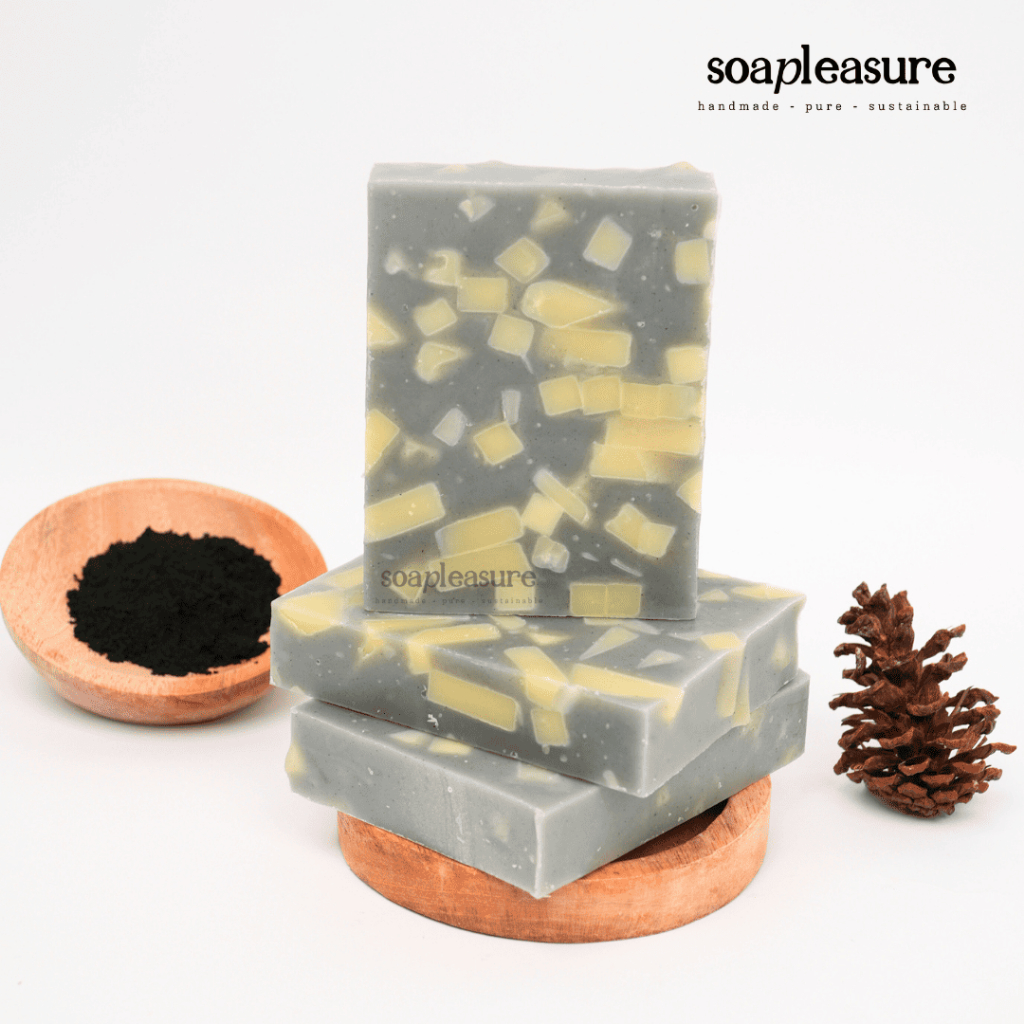 Jual CHARCOAL PINE SOAP SOAPLEASURE by Lia Chalid | Shopee Indonesia