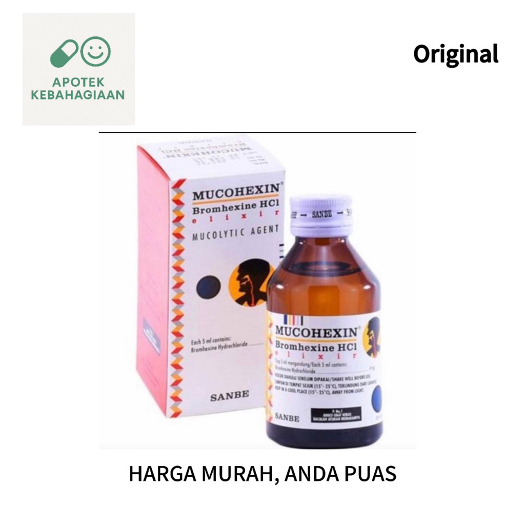 Jual Mucohexin Sirup Syrup 120ML | Shopee Indonesia