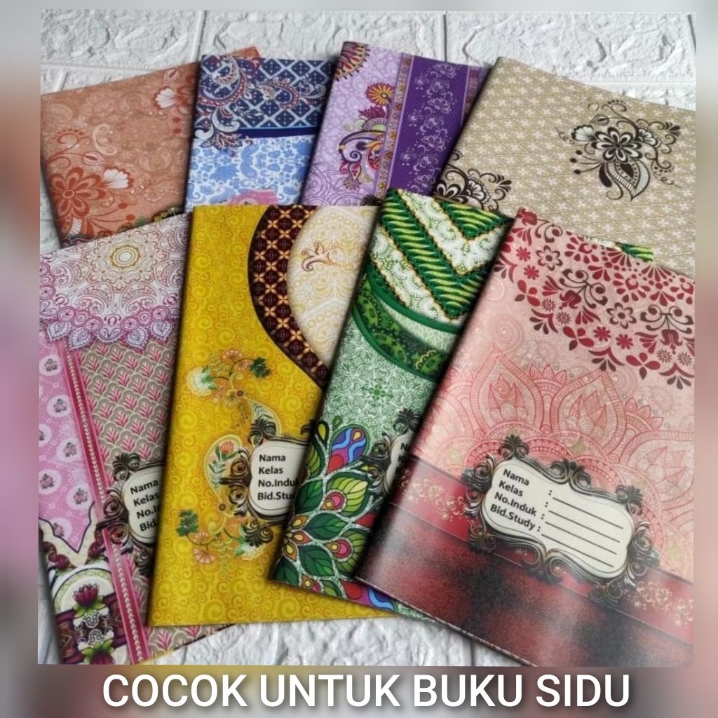 Jual Sampul Buku Motif Batik ukuran Kwarto Full Color ( +- 20 lembar ...