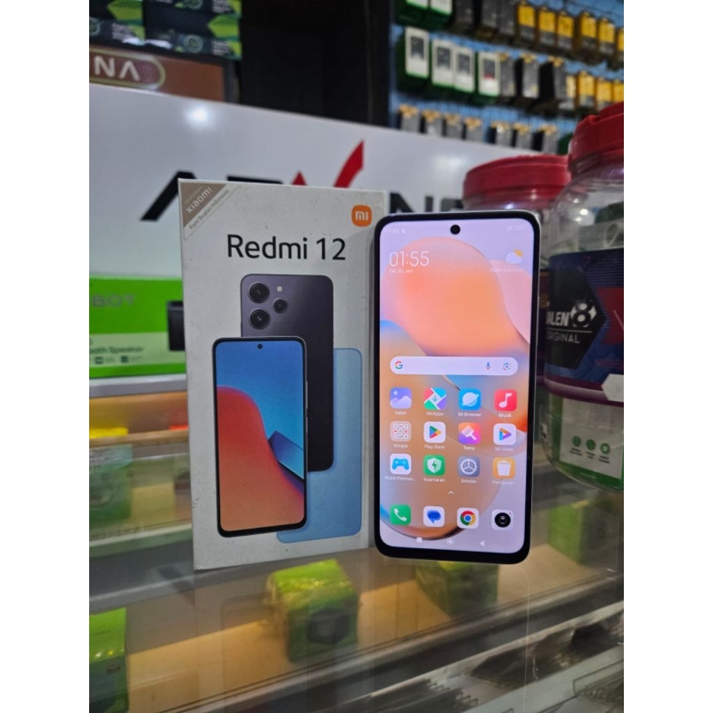 Jual REDMI 12 8/128 FULLSET (SECOND) | Shopee Indonesia