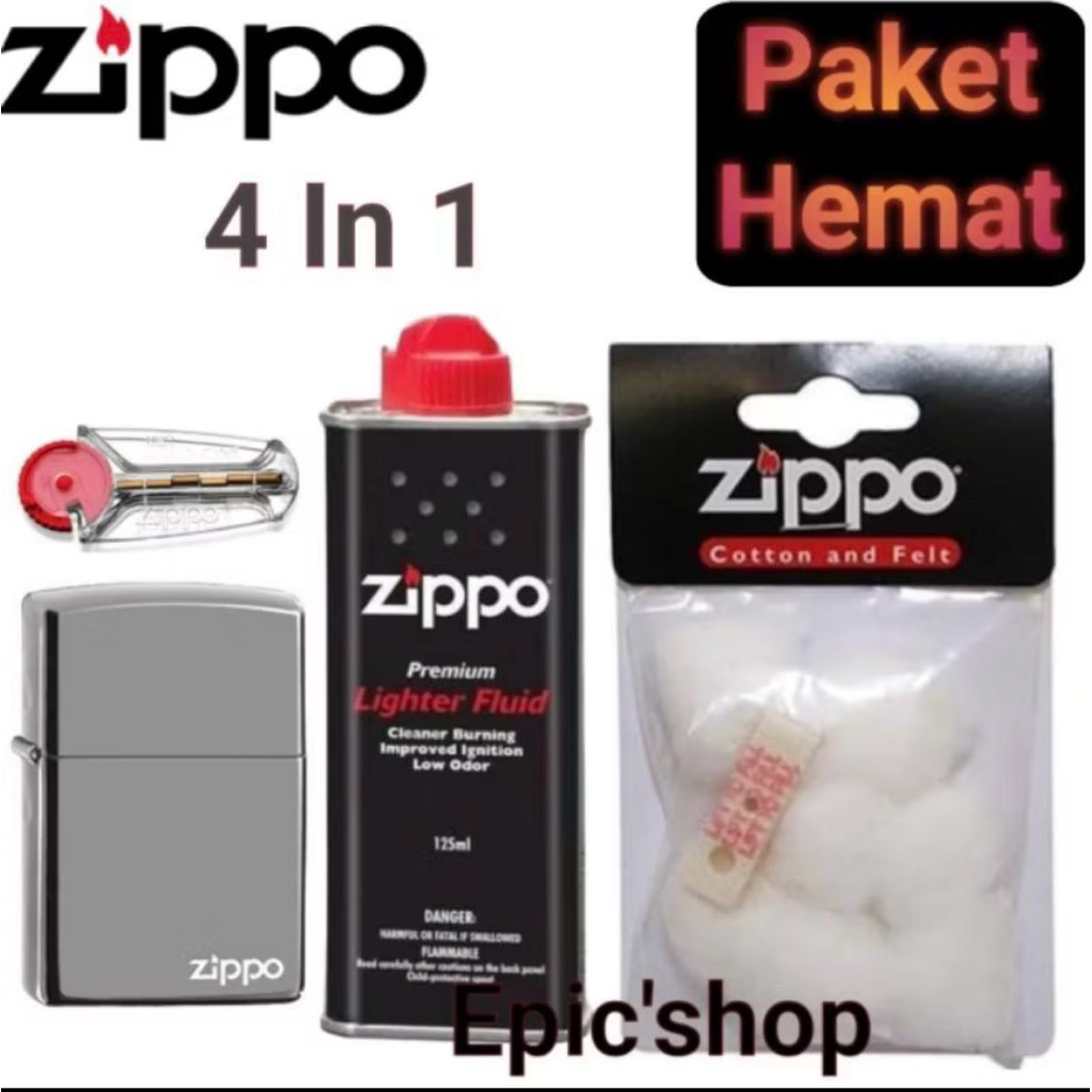 Jual Gratis ongkir!!! Promo!!! Paket super hemat Minyak zippo 125ml ...