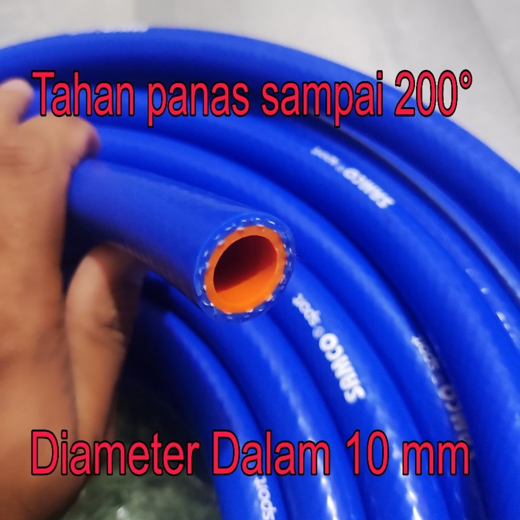 Jual Selang SAMCO Pcv / OCT / OIL Cooler / Radiator 10mm SILIKON asli ...