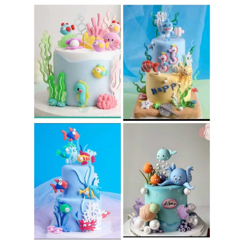 Jual Topper Figure ikan, Topper ikan tropis, topper ikan laut, hiasan ...
