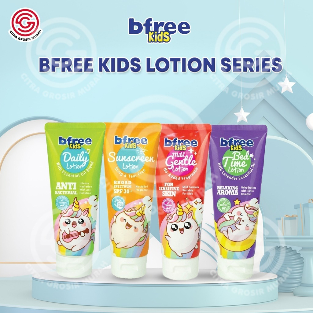 Jual BFREE Kids Lotion 100ml | Daily | Mild & Gentle | Sunscreen SPF30 ...