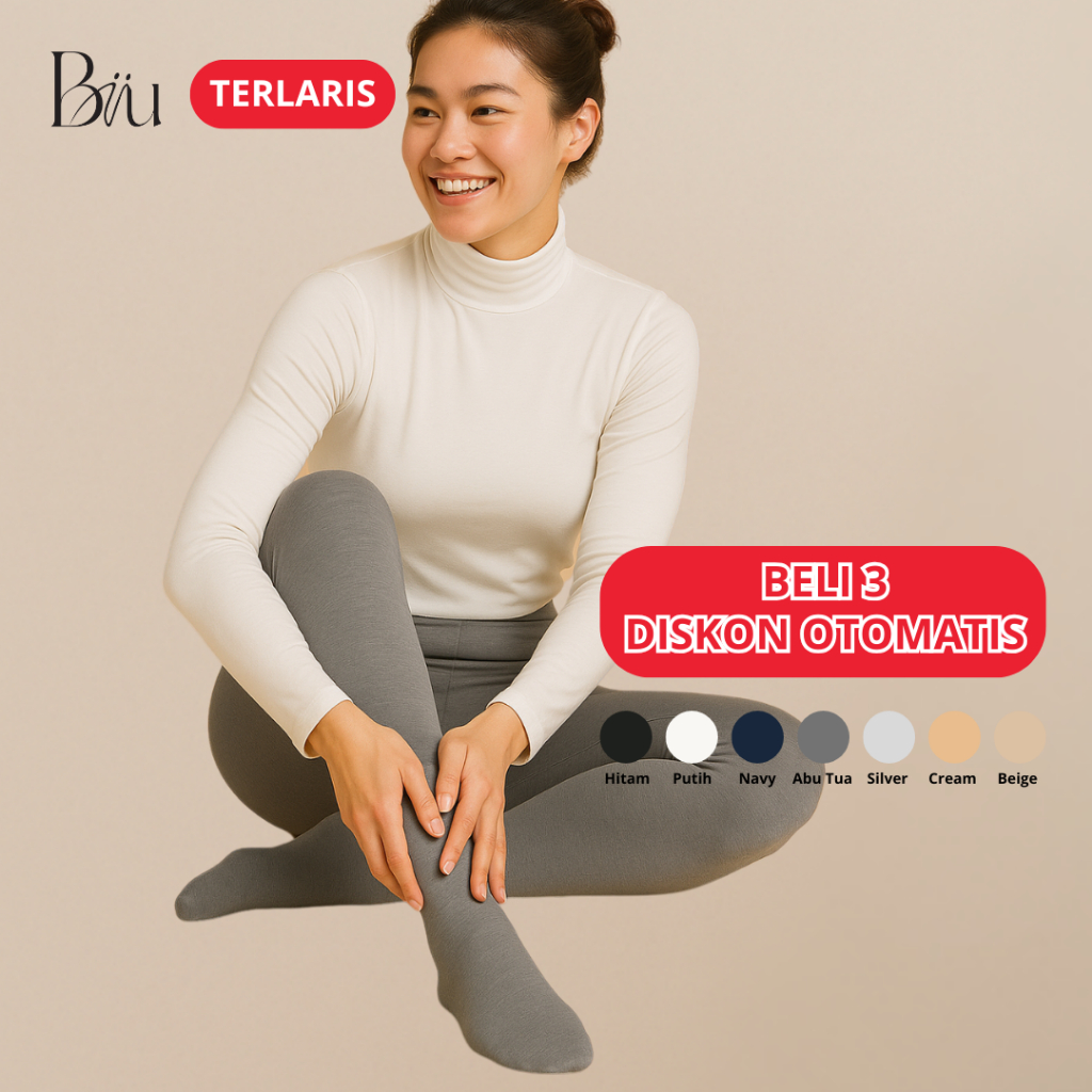 Jual Legging Wudhu Wanita Muslimah | Celana Inner Panjang Spandex Rayon ...