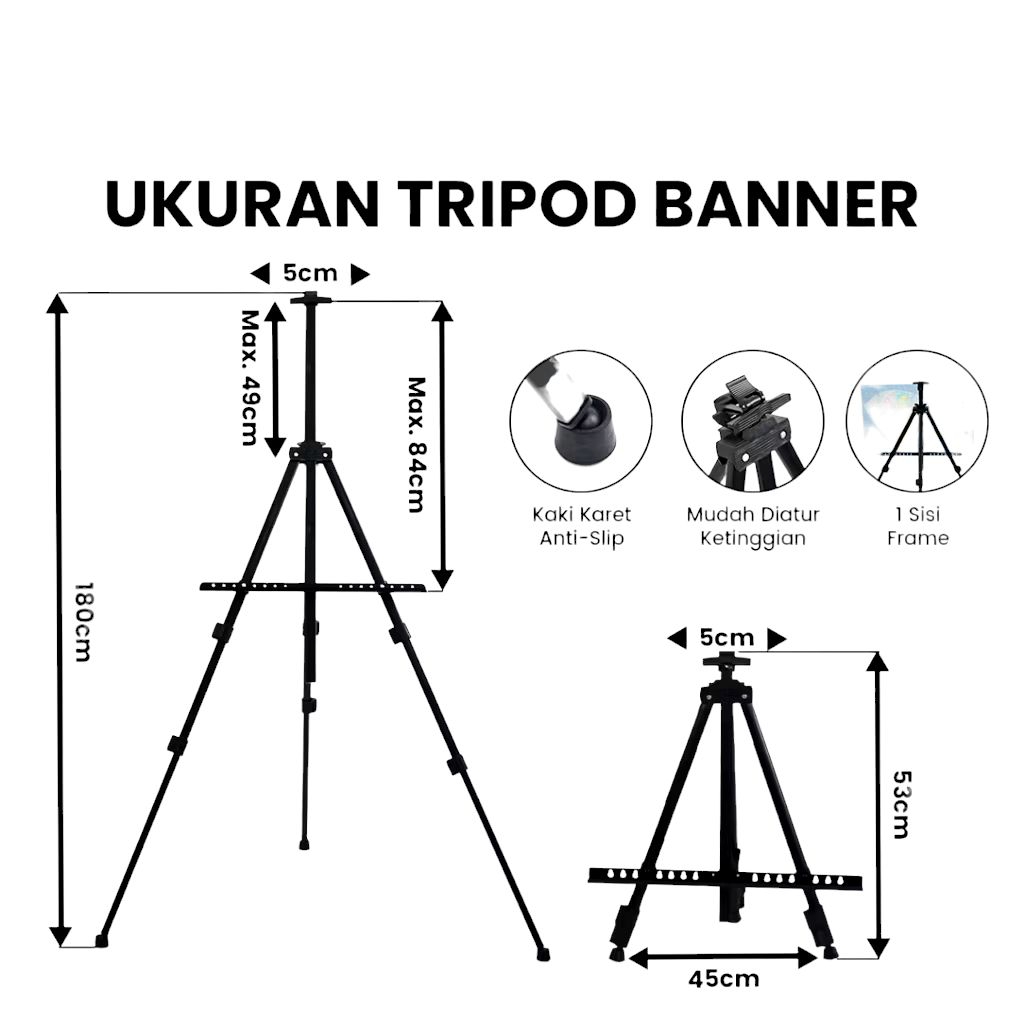 Jual Tripod Stand Besi untuk bingkai | Shopee Indonesia