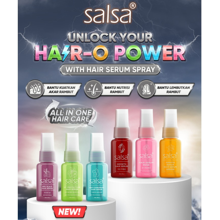 Jual Salsa Hair Serum 80ml | Shopee Indonesia