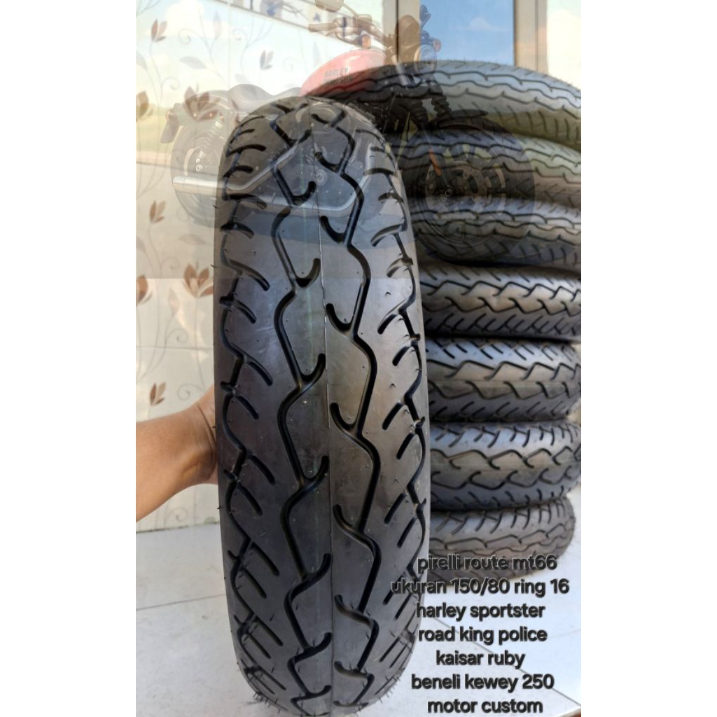 Jual Ban ring 16 ukuran 150/80 pirelli route mt66 TUBLES promo baru ...