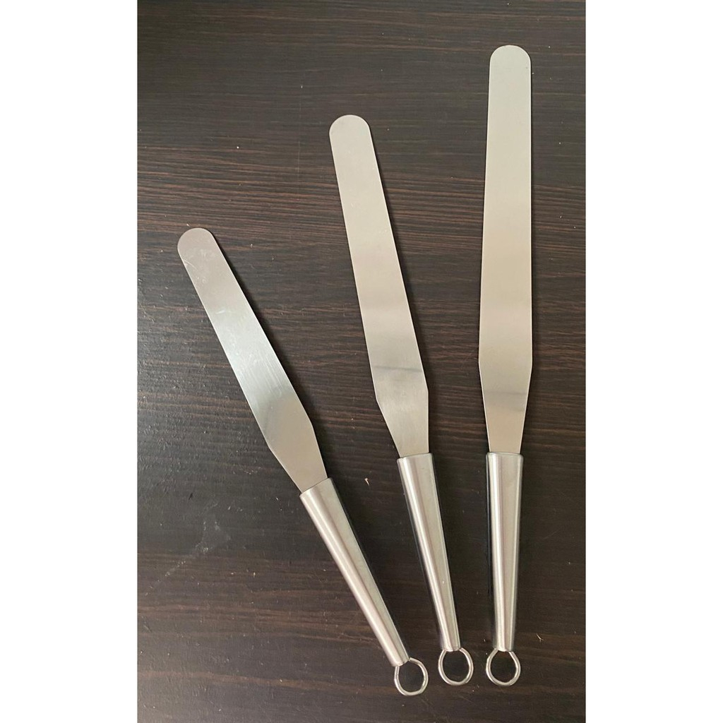 Jual Pisau poles/spatula lekuk gagang stainless | Shopee Indonesia