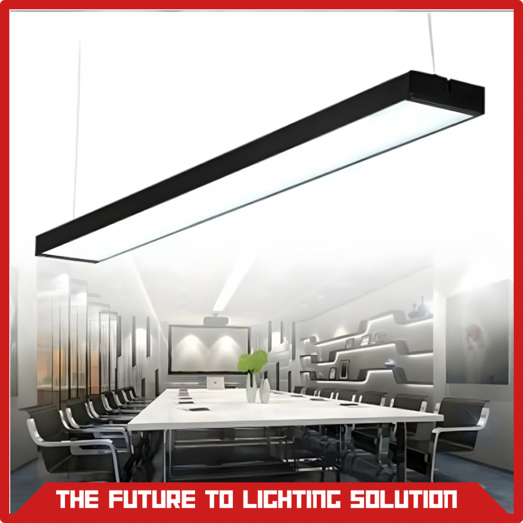 Jual LAMPU BALOK LED 48W / 68W LAMPU KANTOR OFFICE PLAFON GANTUNG LED ...