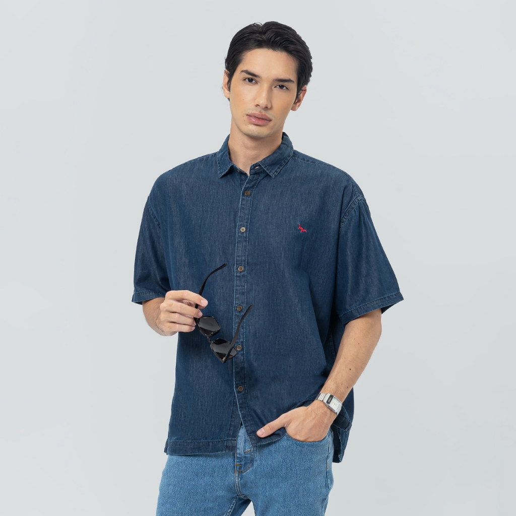 Jual EDWIN JEANS - Kemeja Pria Lengan Pendek Bahan Tencel JOYRIDE Light ...