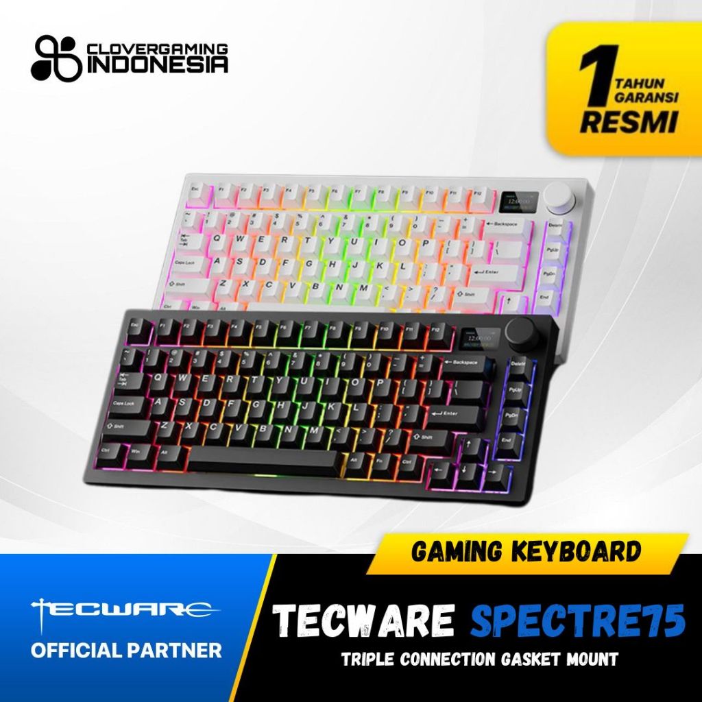 Jual Tecware Spectre75 Spectre 75 Wireless Mechanical Gaming Keyboard 3 ...