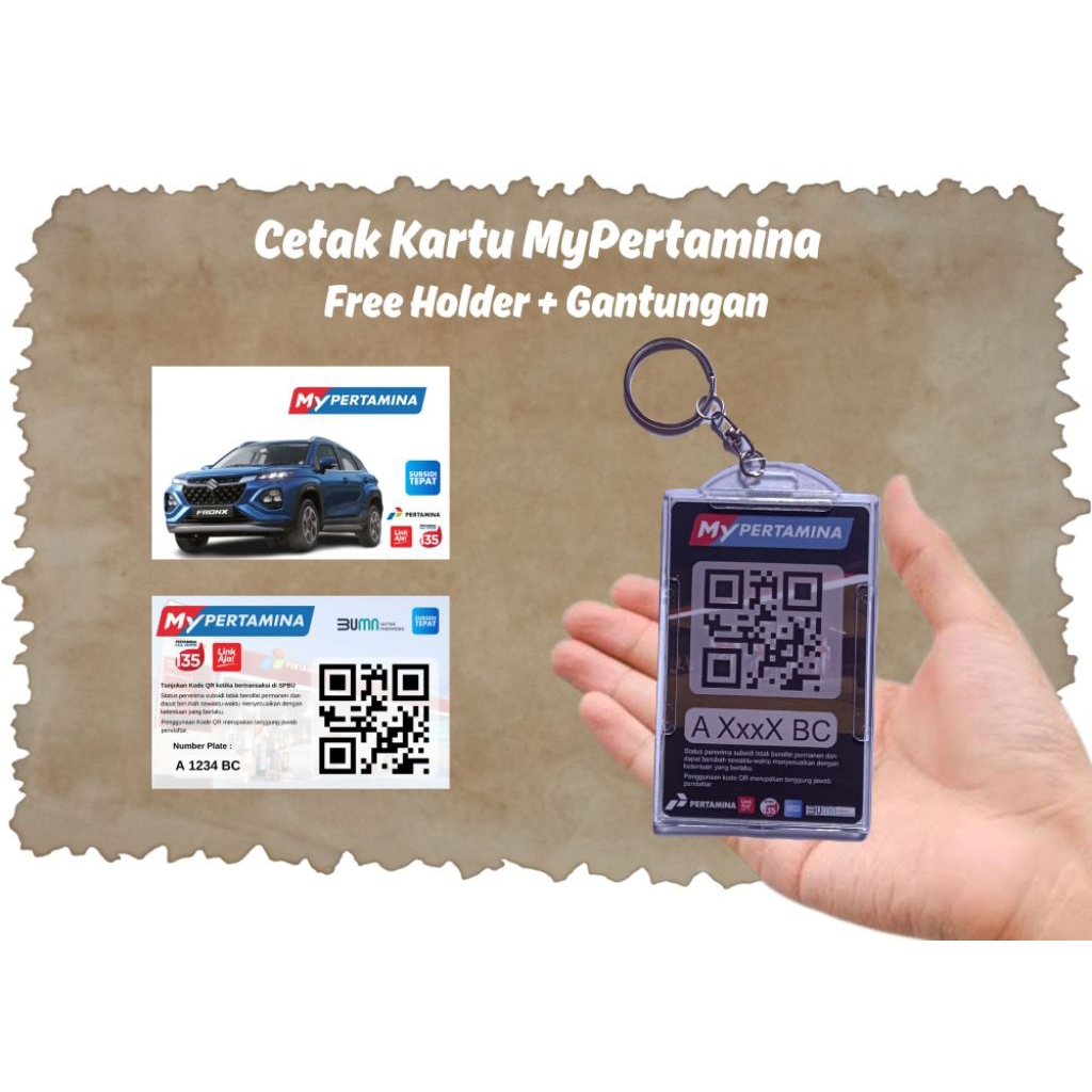 Jual Cetak Barcode My Pertamina Sehari jadi | Shopee Indonesia