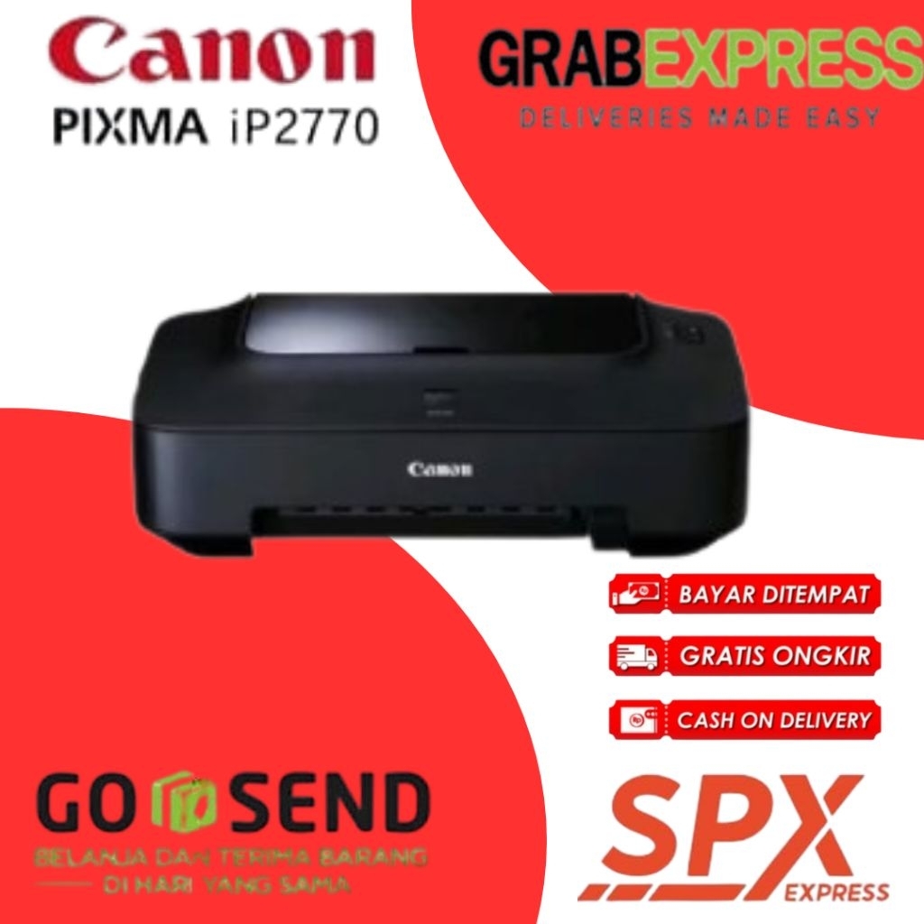 Jual PRINTER CANON PIXMA IP 2770 NORMAL SIAP PAKAI [ KOSONGAN] | Shopee ...