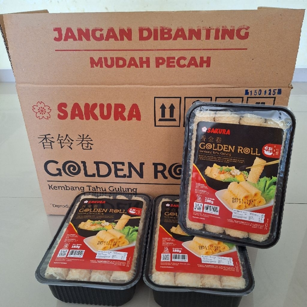 Jual [CARGO] SAKURA RINGROLL - GOLDEN ROLL 188g | Shopee Indonesia