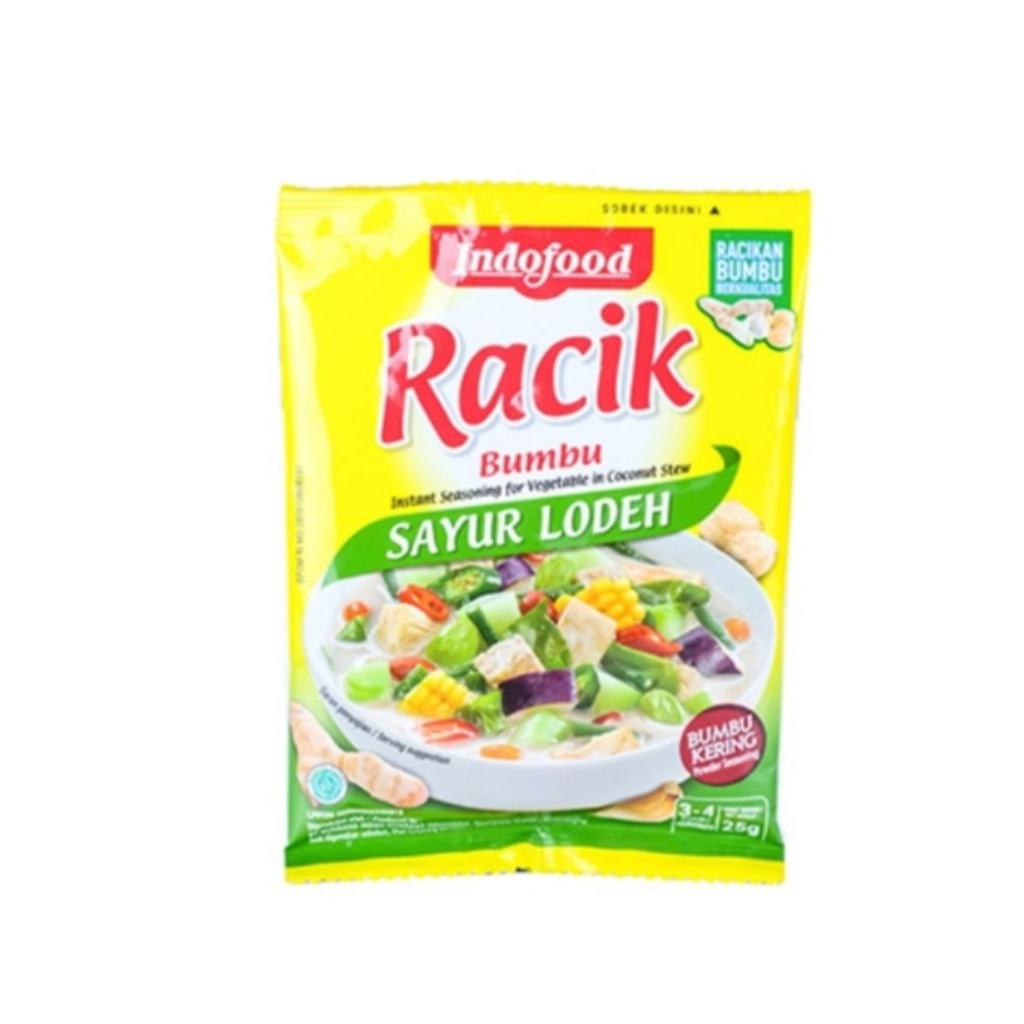 Jual Indofood bumbu racik sayur lodeh pack 25 gram | Shopee Indonesia