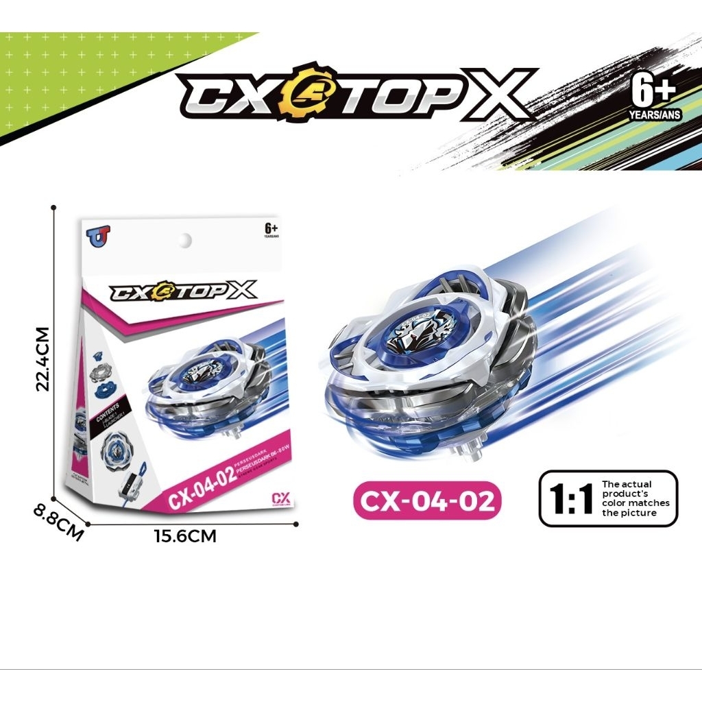 Jual CX04-02 Mainan Anak Gasing Beyblade X Perseus Dark PUTIH ...
