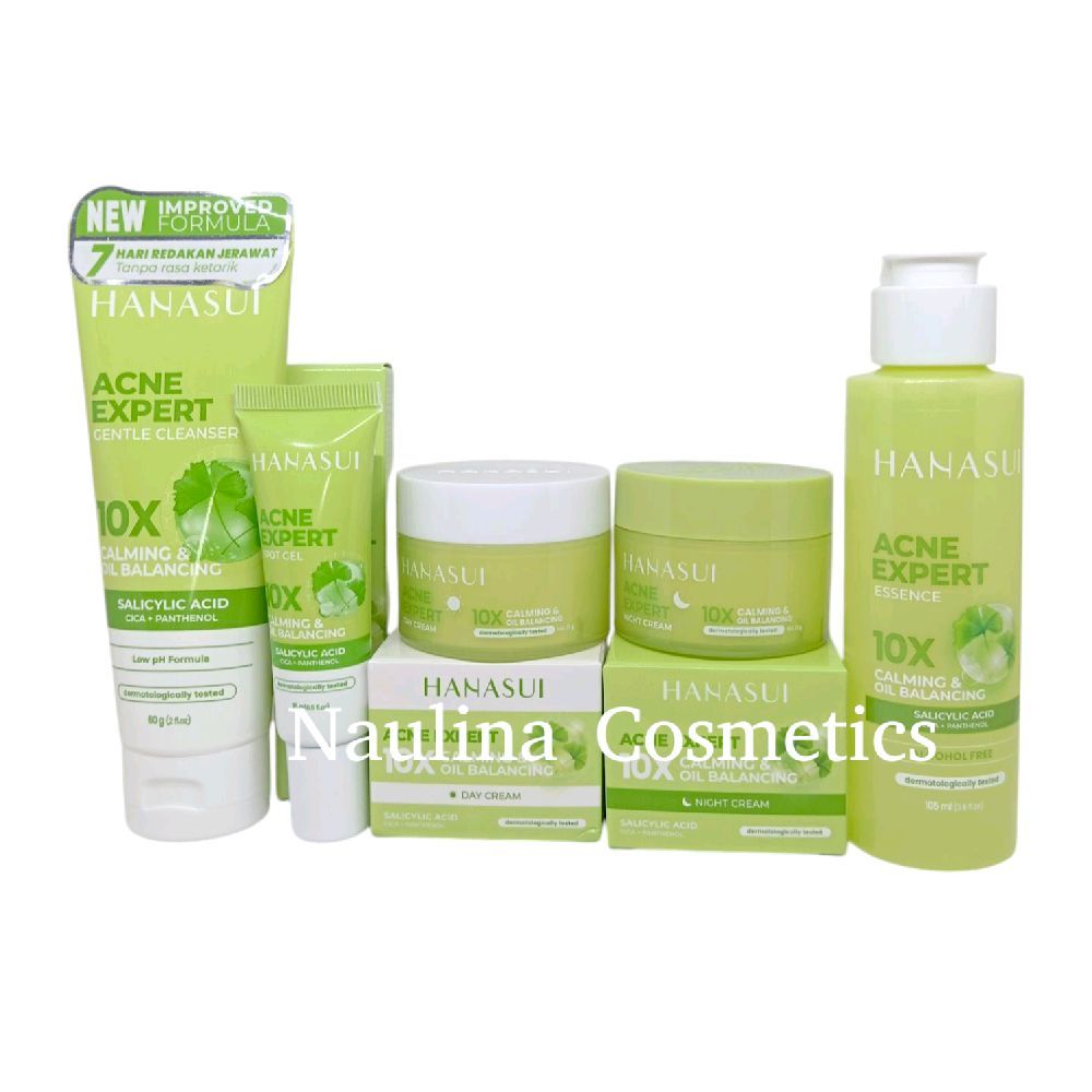 Jual Paket Skincare Hanasui Acne Treatment/Paket Skincare Hanasui Acne ...