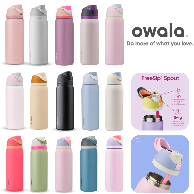 Jual Owala FreeSip Botol Minum Stainless Steel 710ml/950ml1185ml ...