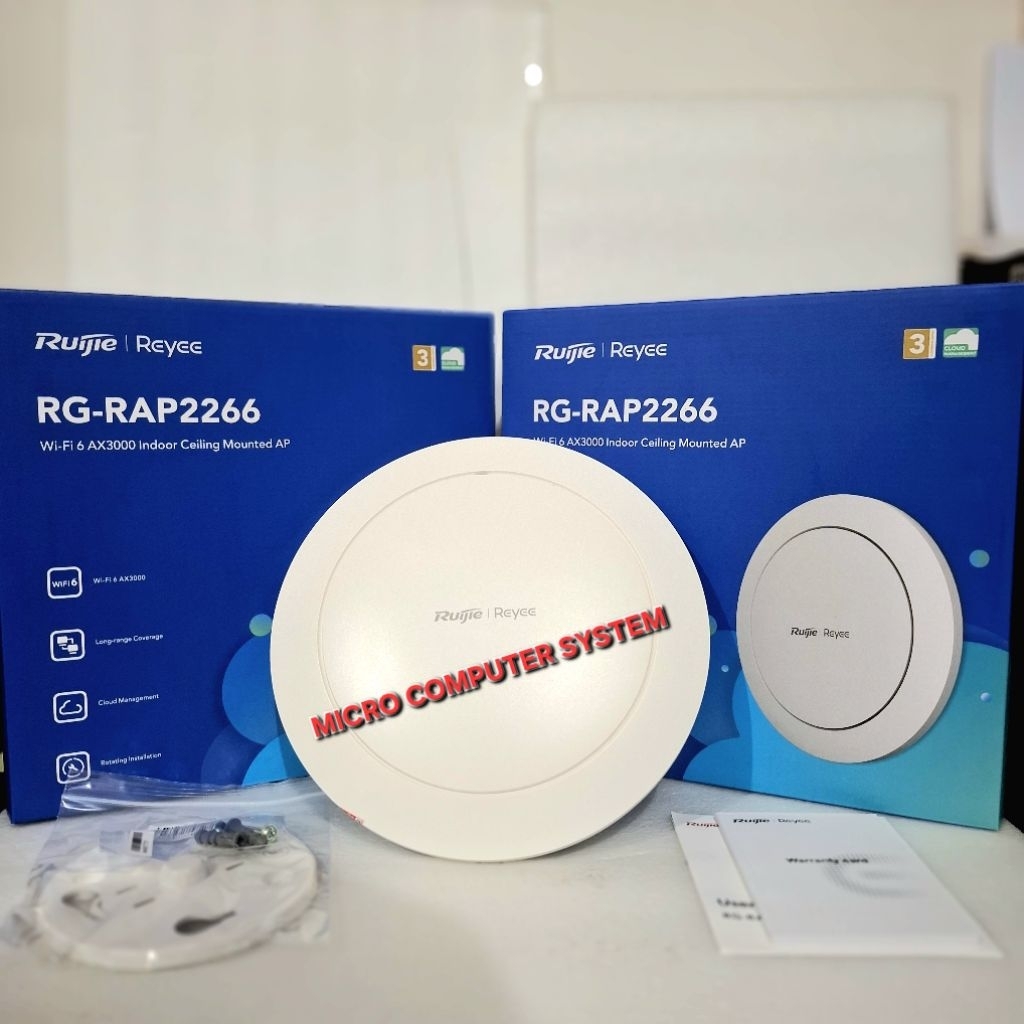 Jual RG-RAP2266 Reyee Wi-Fi 6 AX3000 Indoor Ceiling-Mount Access Point ...