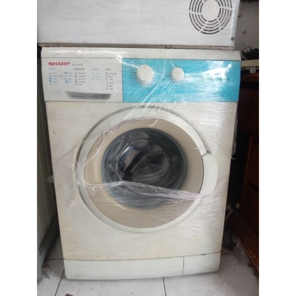 Jual Mesin cuci front loading SHARP ES-FL 1070S kapasitas 6/7kg ...