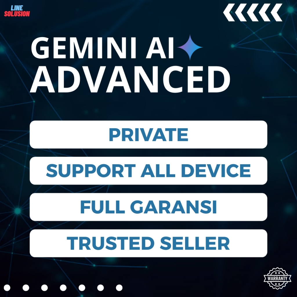 Jual Gemini AI Pro Premium Software Private Full Garansi 1 Bulan ...