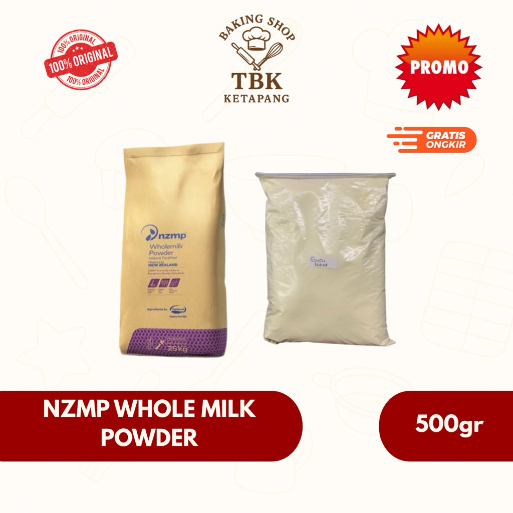 Jual NZMP whole milk powder / Susu Bubuk NZMP repack 500gram | Shopee ...