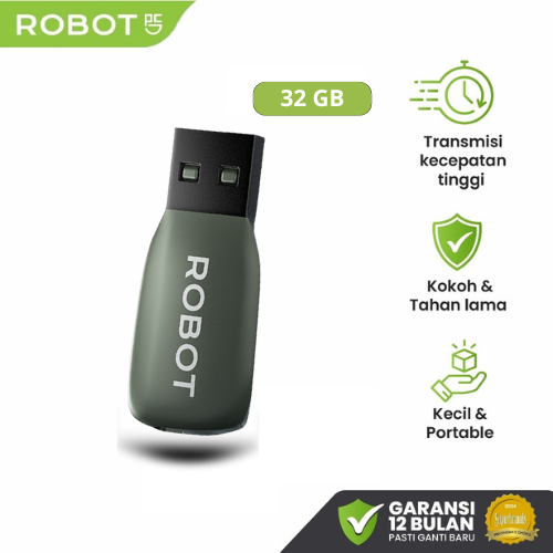 Jual ROBOT Flashdisk USB Kapasitas 32GB RMF632 High Speed Kecil ...