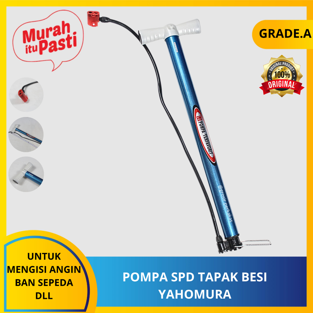 Jual POMPA SPD TAPAK BESI YAHOMURA-pompa sepeda motor mobil panjang ...