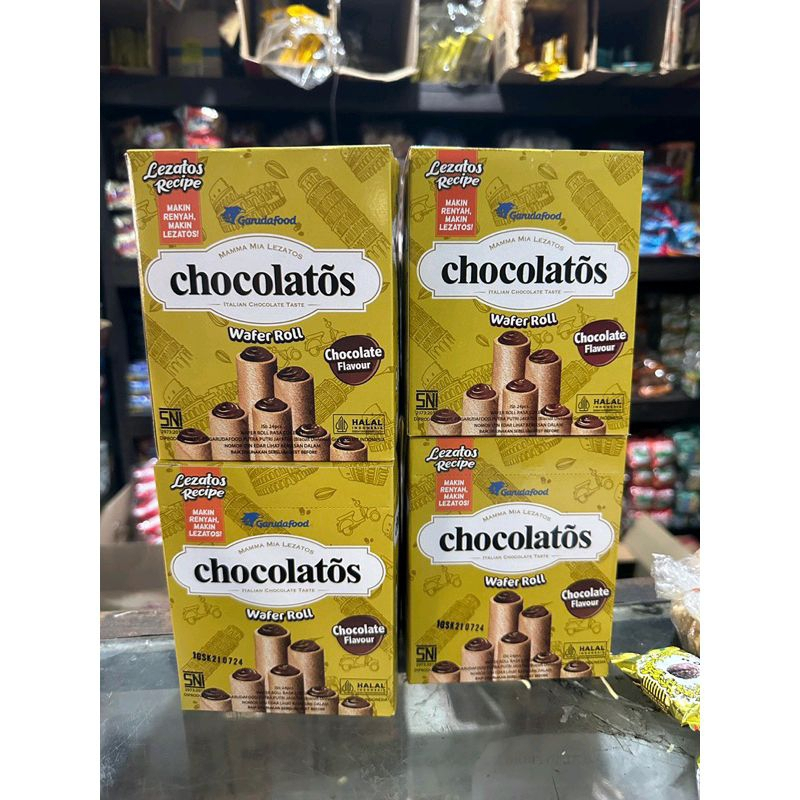 Jual [300gr] S151 | [WCG4A - BOX] Chocolatos Wafer Stick Roll Chocolate ...