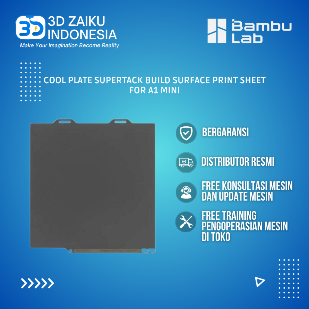 Jual Original Bambulab A1 Mini Cool Plate Supertack Build Surface Print ...