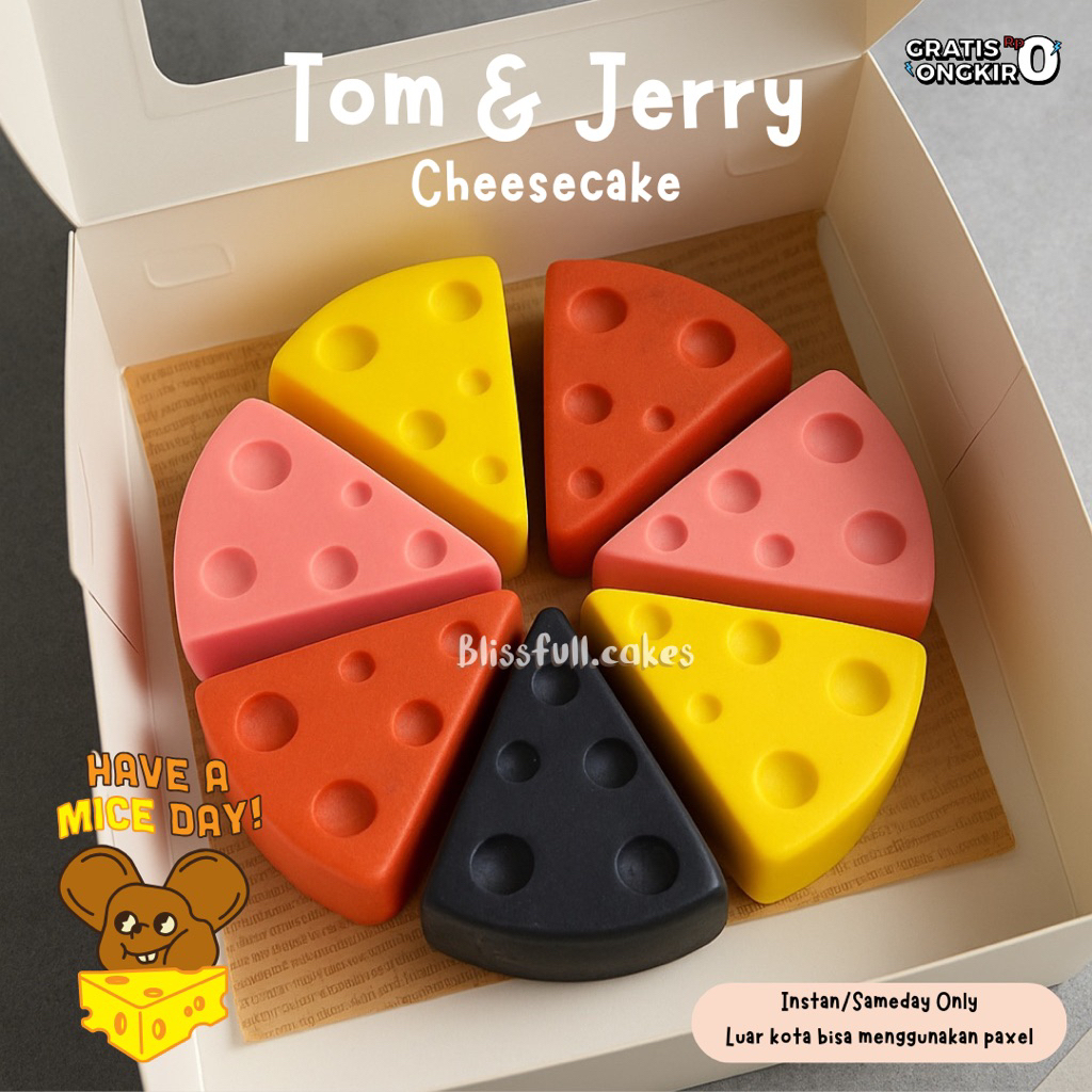 Jual TOM and JERRY CHEESECAKE (READY) | Shopee Indonesia