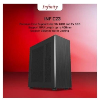 Jual Casing PC Infinity C13 Full Tower Include 4 fan - Case server ...