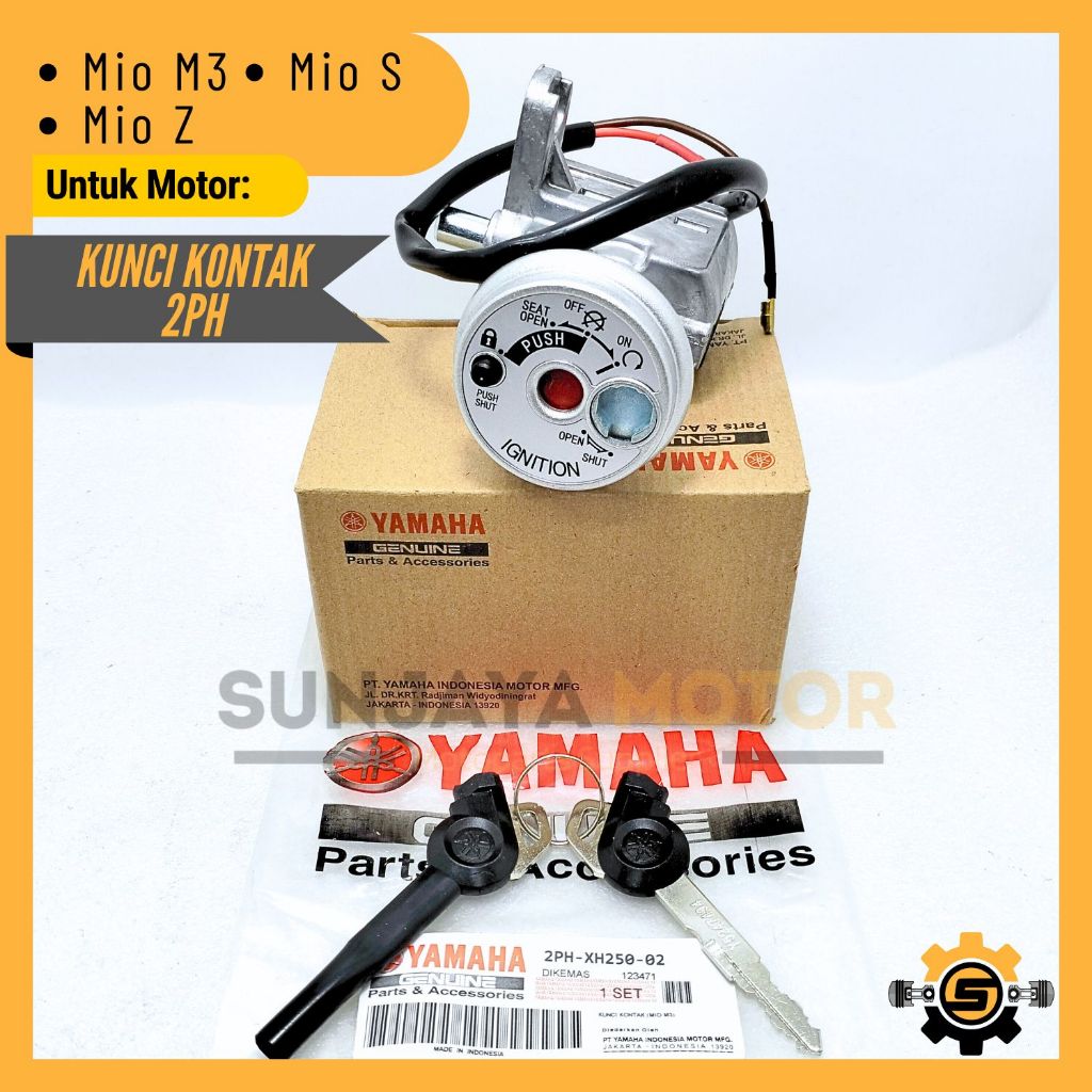 Jual Kunci Kontak Set 2PH Keyset Original Yamaha Mio M3 Mio Z Mio S ...