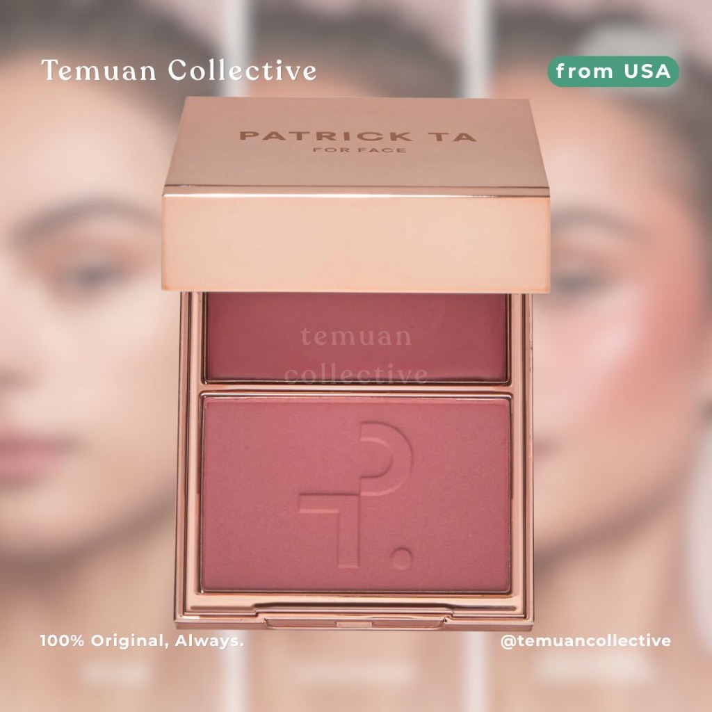 Jual PATRICK TA Major Headlines Double Take Crème & Powder Blush Duo | Shopee Indonesia