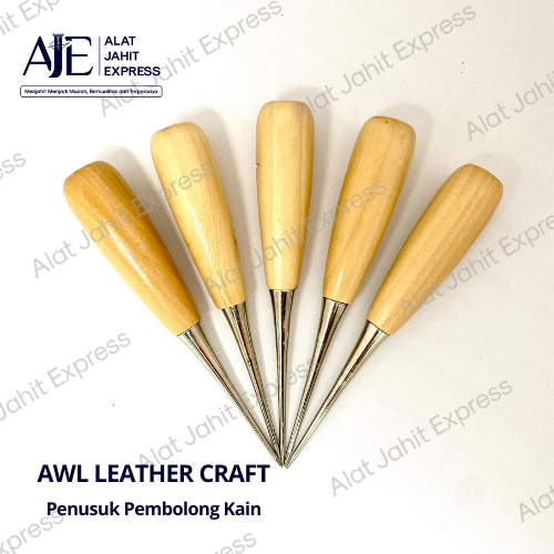 Jual Awl Leather Craft Tool / Penusuk Pembolong Kain | Shopee Indonesia