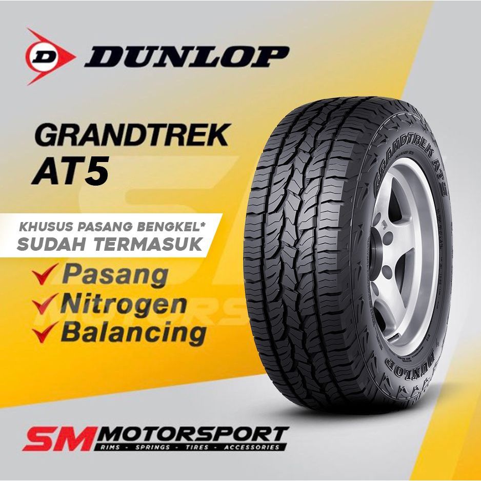 Jual Ban Mobil Dunlop Grandtrek AT5 265 60 R18 18 Fortuner VRZ | Shopee Indonesia