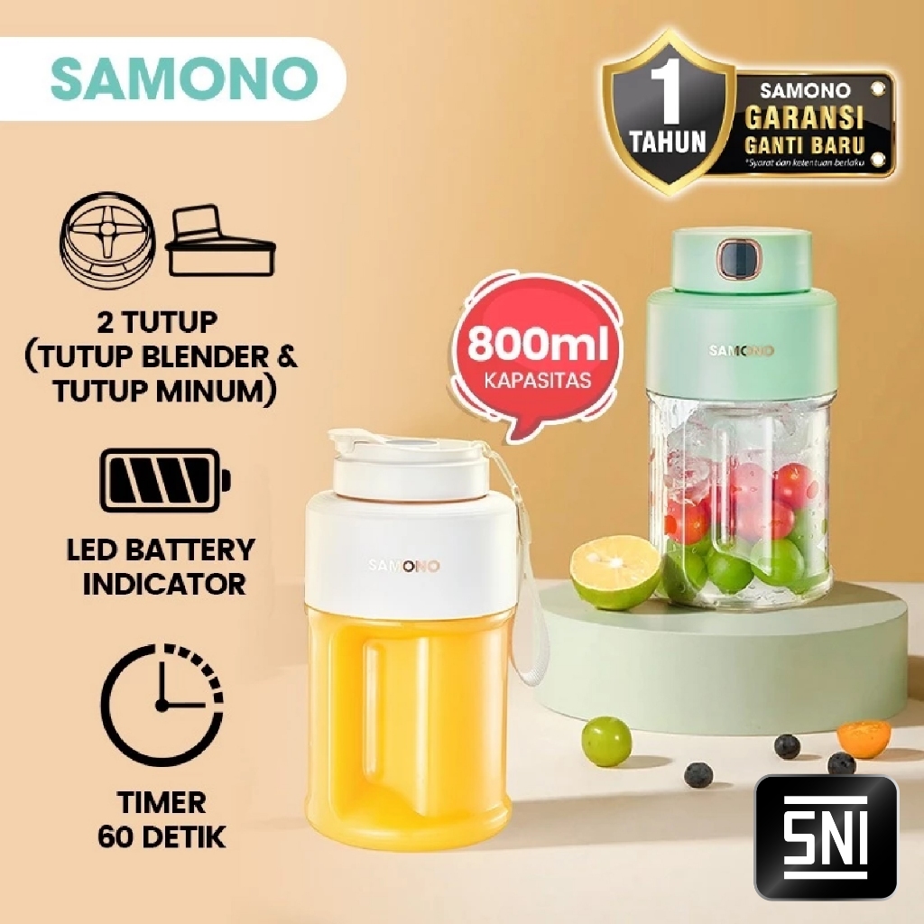 Jual 【OHSOME x SAMONO】Home Appliances Food Processor SW-Y10 Green ...
