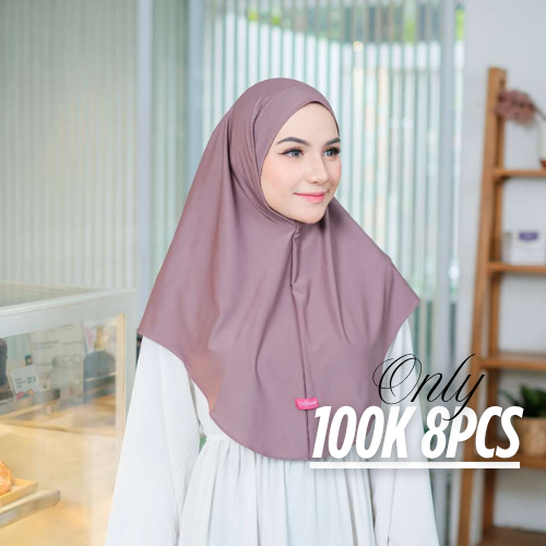 Jual Altalita - Hijab Instan Malay Size M Jilbab Bergo Hamidah Non Pet Jersey Daily Terbaru ...