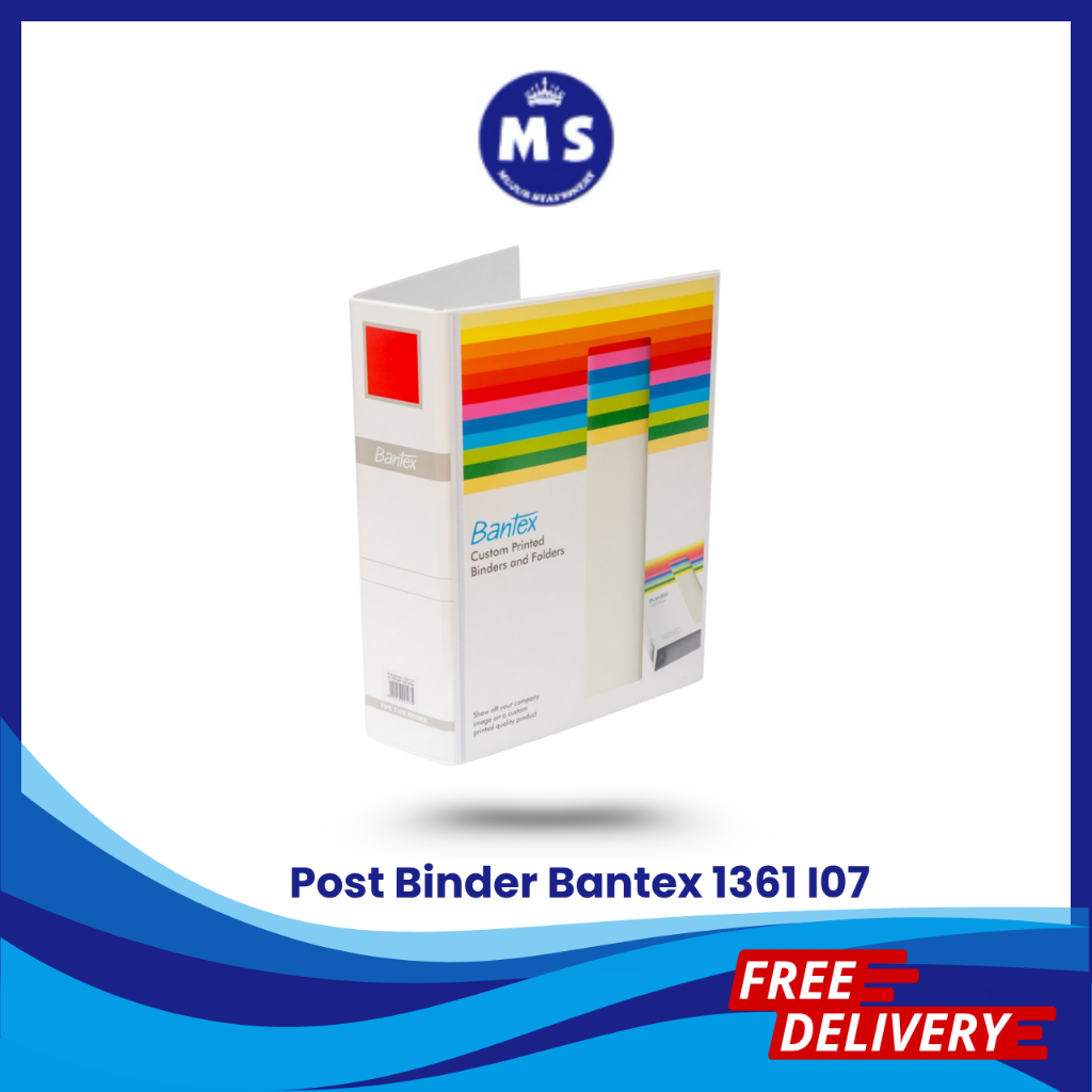 Jual INSERT POST BINDER A4 6CM BANTEX 1361i07 | Shopee Indonesia