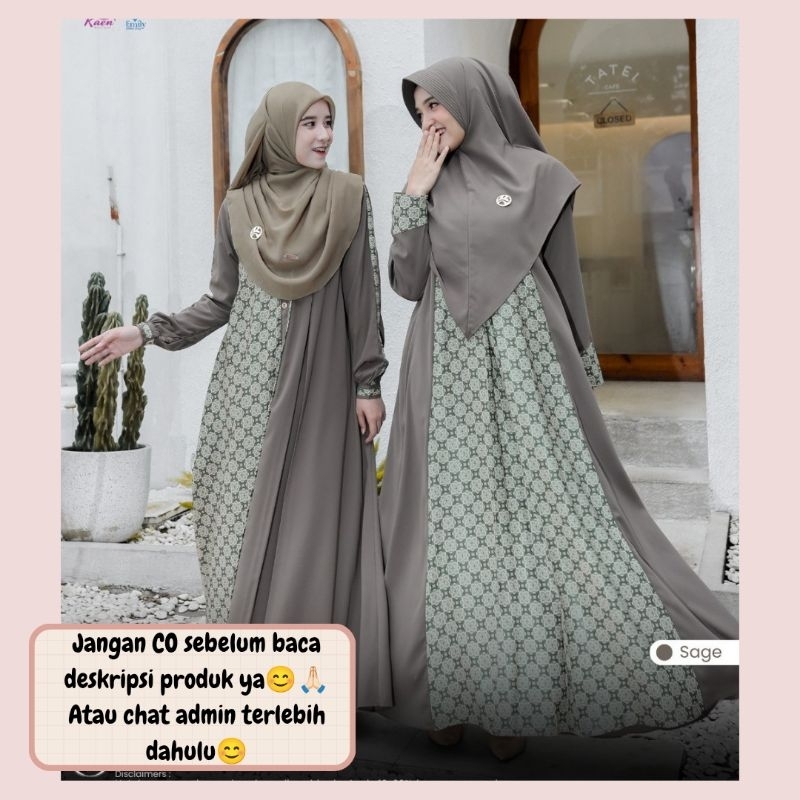 Jual Alina Jamila by Emily emka daily OPEN PRE ORDER (READY AGUSTUS 2025) gamis cantik | Shopee ...