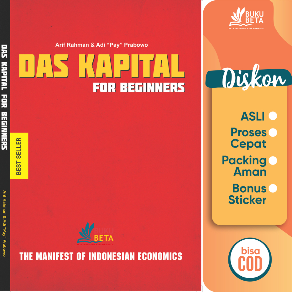Jual Das Kapital For Beginners - Arif Rahman, Adi "Pay" Prabowo ...