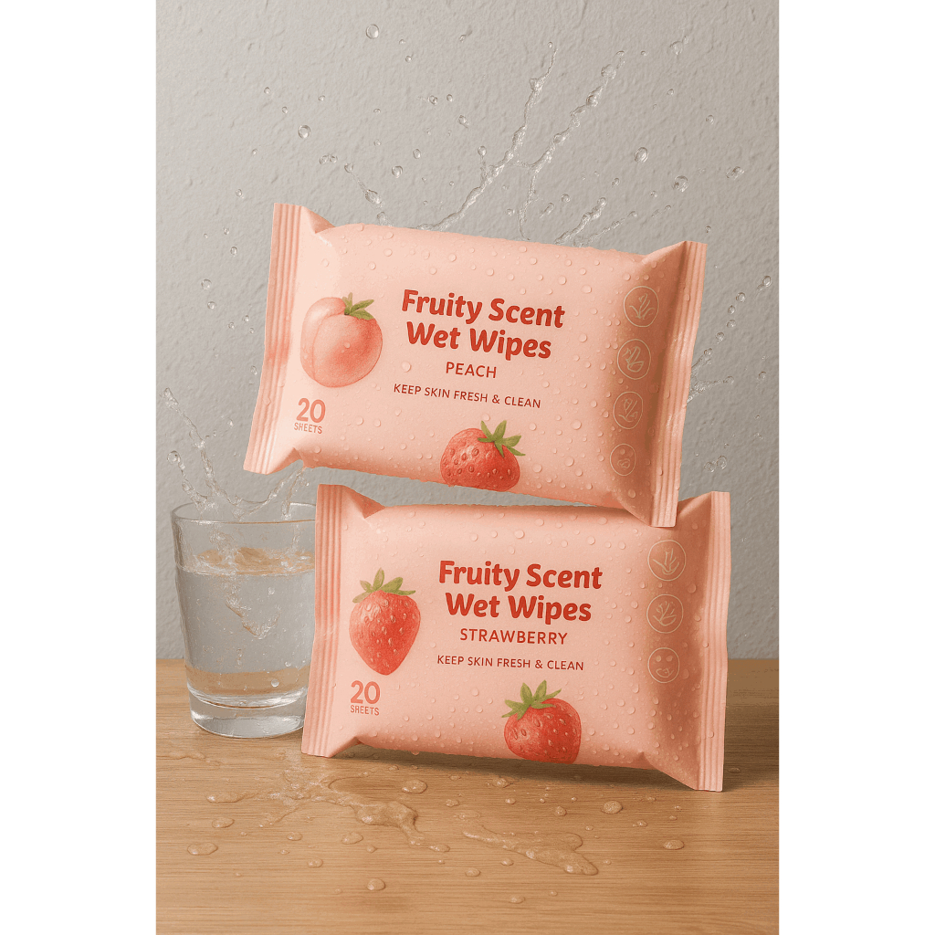 Jual Miniso Fruity Scent Wet Wipes - Tisu Basah Aroma Buah Peach ...