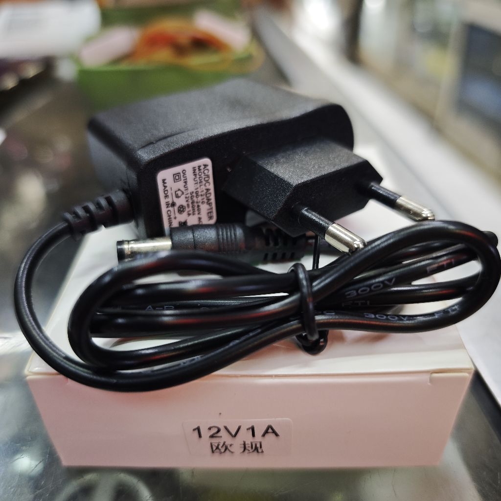 Jual Adaptor 12V 1A Power Supply DC CCTV 12volt 12 v volt 1ampere 1 a ...